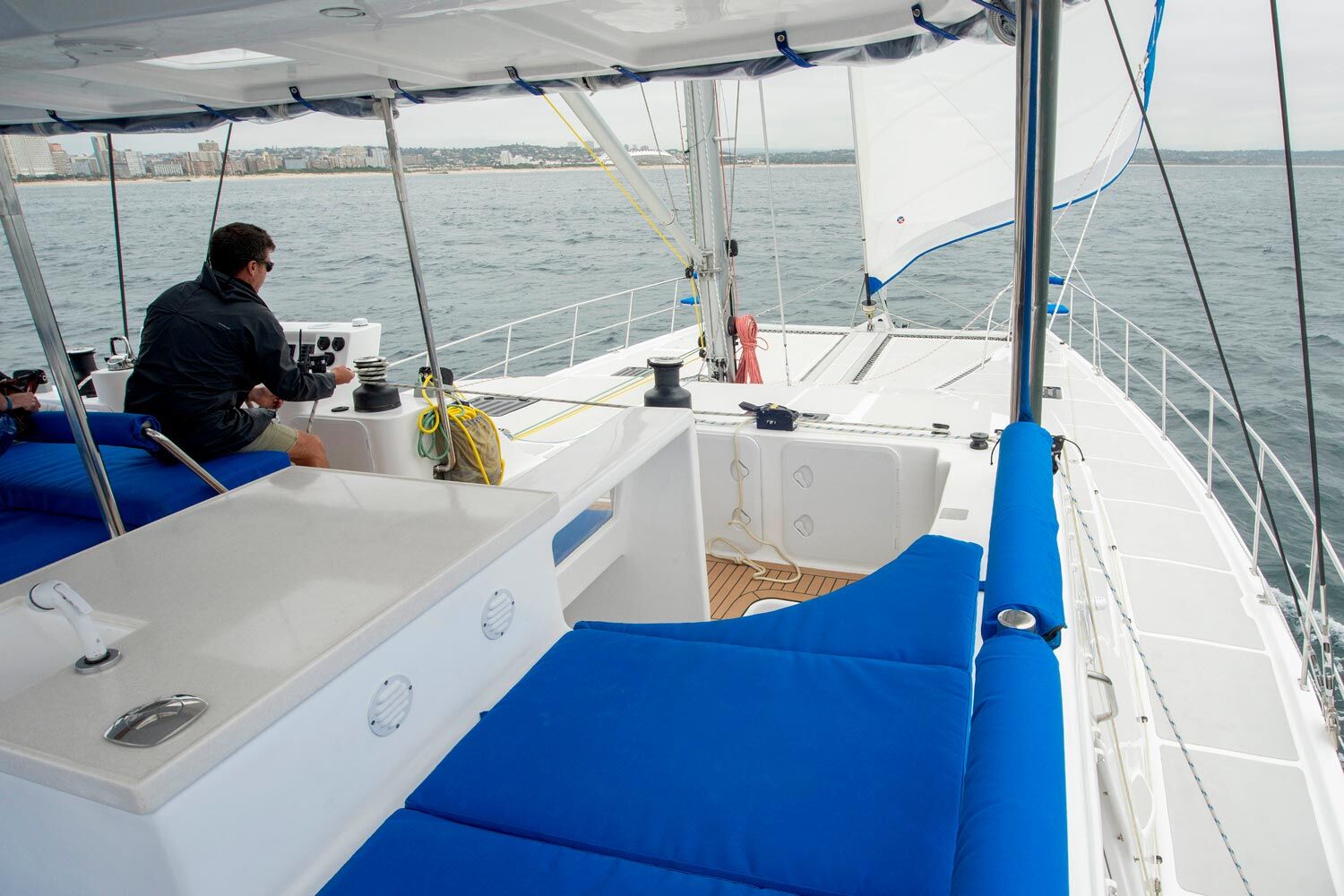 Majestic 570 Fly Gallery Sailing | Royal Cape Catamarans
