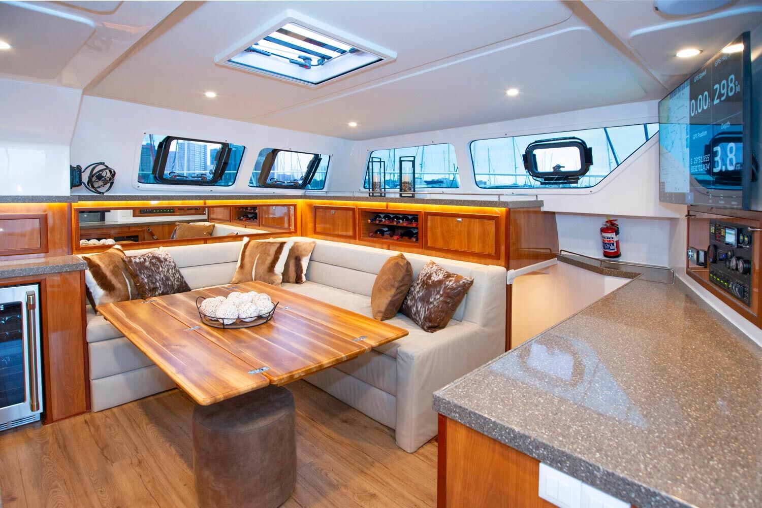 Majestic 570 Catamaran Interior | Royal Cape Catamarans